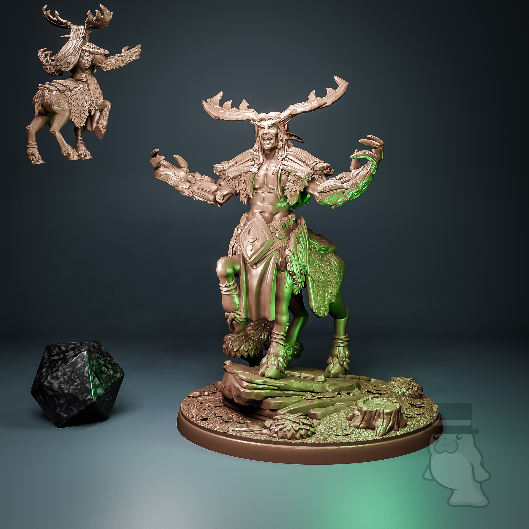Forest Centaur C Corruption Of The Glades Pt3 Imagine Minis Mini